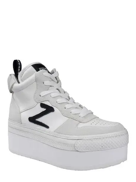 ZIGI Bruce Platform Sneaker - Off White Leather