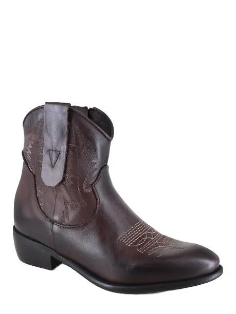 ZIGI Everith Western Boots - Brown Leather
