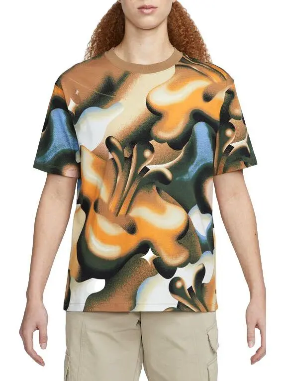 JORDAN X Moss Artist Series T-shirt - Summit White/multi