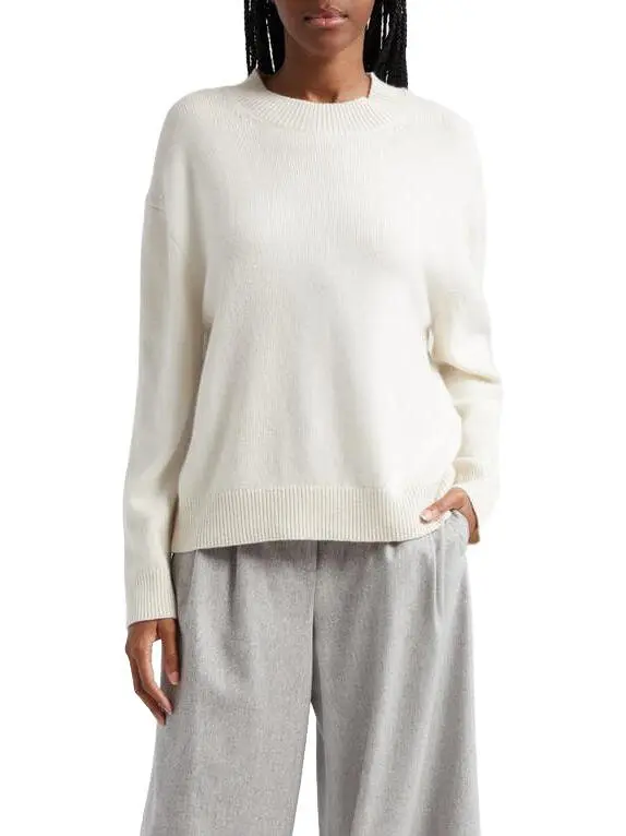TWP Cashmere Crewneck Sweater - Ivory