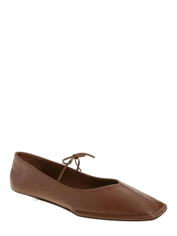 ALOHAS Sway Ballet Flat - Brown
