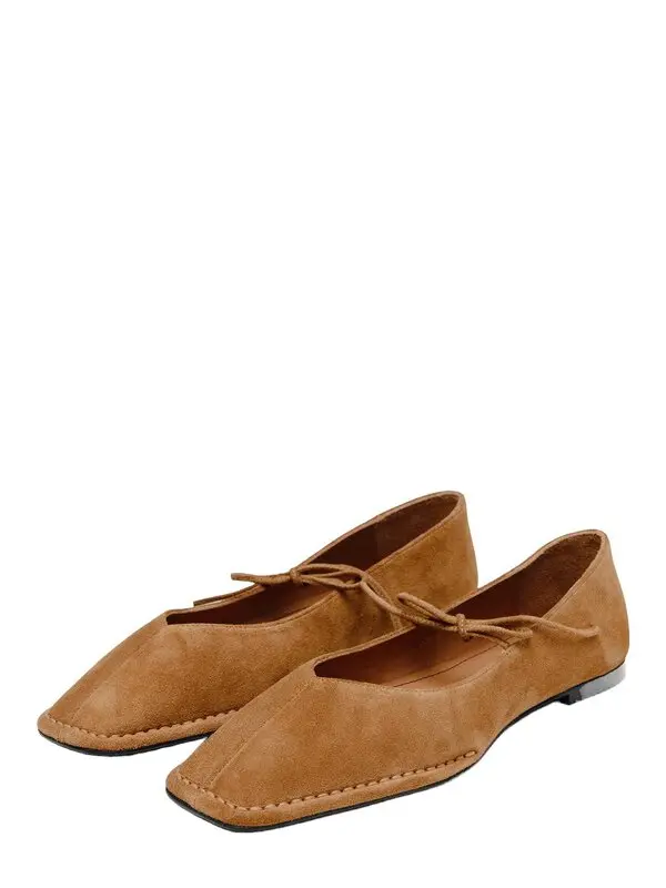 ALOHAS Sway Ballet Flat - Tan