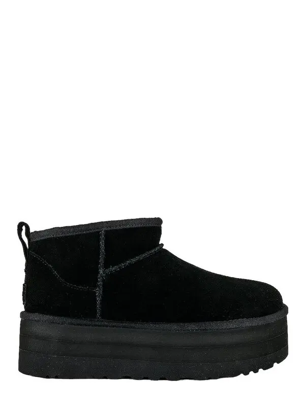 UGG Classic Ultra Mini Platform Boots - Black