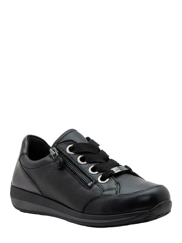 ARA Ollie Sneaker - Black/anthracite