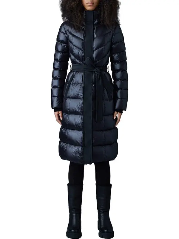 Mackage Coralia Hooded Down Coat - Black