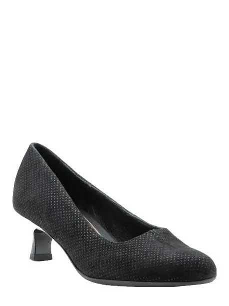 ARA Kit Kitten Heel Pump - Black