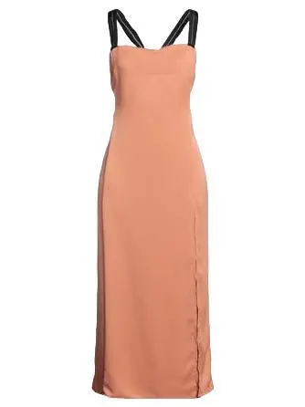 Pinko Midi Flared Dress - Orange