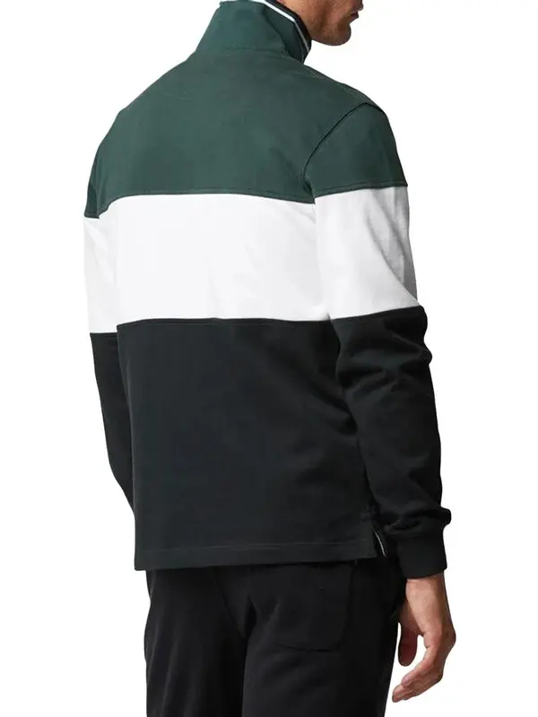 Rodd & Gunn Foresters Quarter-zip Sweater - Forest