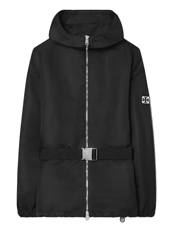 Tory Burch Long Anorak - Sport Black