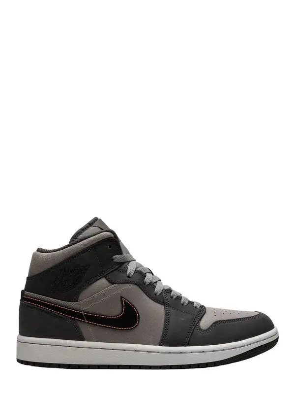 JORDAN Air 1 Mid Se Night Stadium Sneakers - Grey