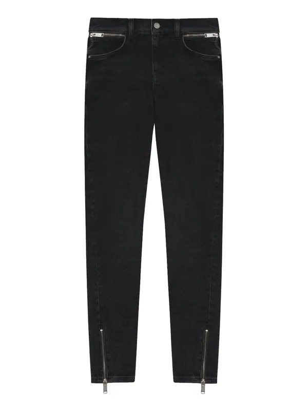 ANINE BING Jax Skinny-cut Jeans - Black