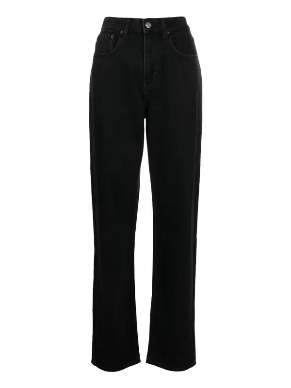 Ksubi Playback Stealth Straight-leg Jeans - Black