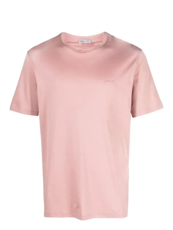 Herno Logo-print Cotton T-shirt - Pink