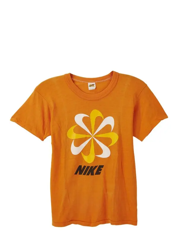 Vintage Nike 1970s Pinwheel Tee - Yellow