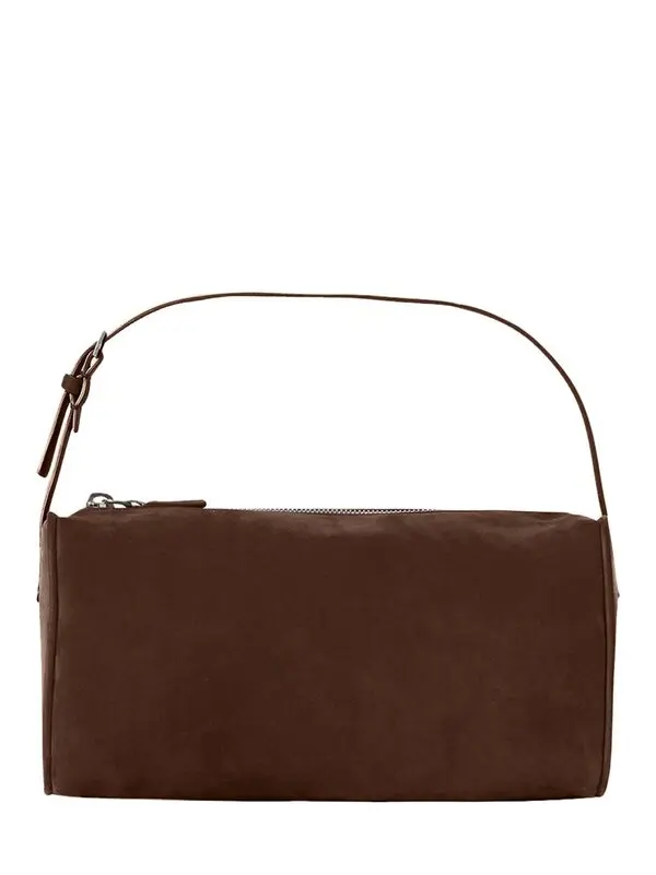 THE ROW 90's Suede Top Handle Bag - Brown