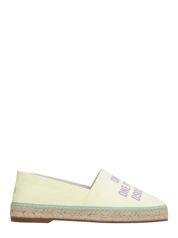 Dsquared2 Canvas Espadrilles - Yellow