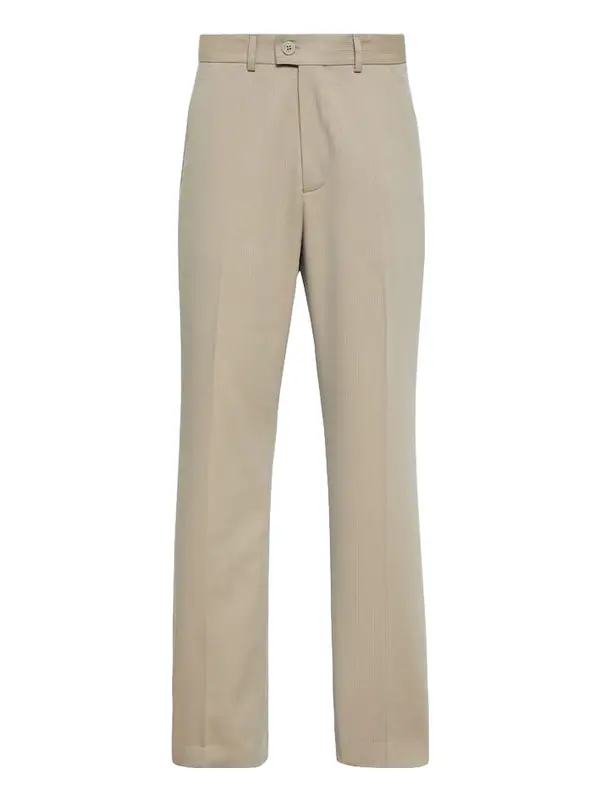 Our Legacy Darien Cotton-blend Chinos - Beige