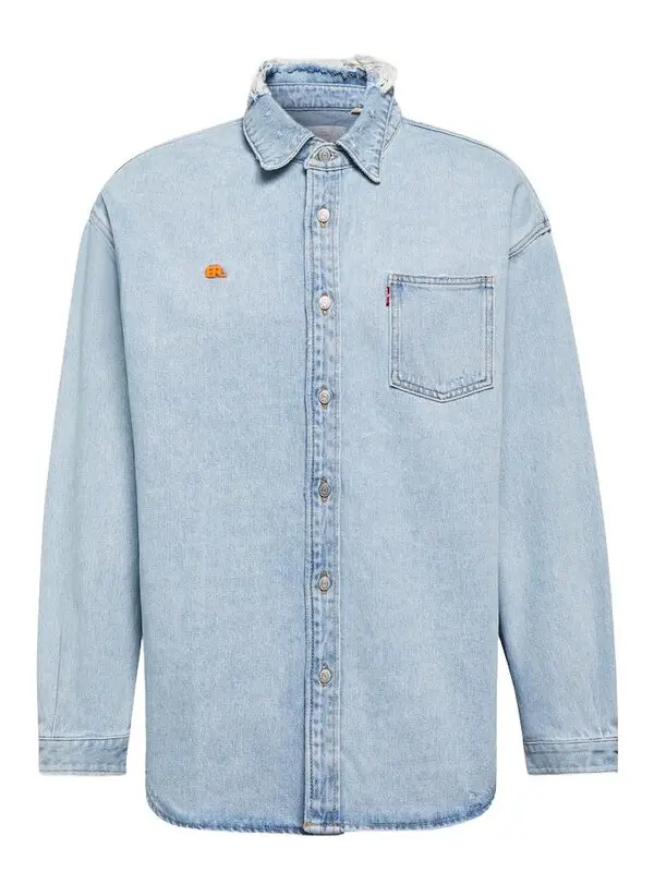 ERL Denim Overshirt - Blue