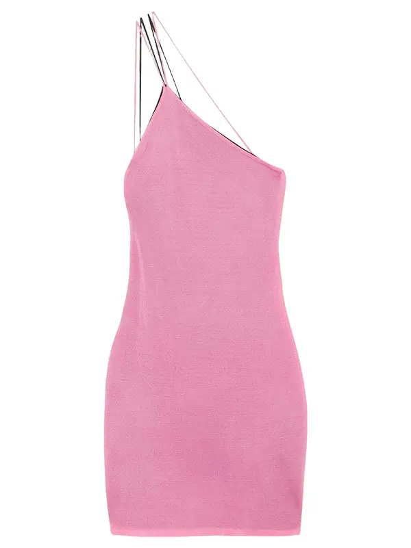 Gauge81 Sebeta One-shoulder Mini Dress - Pink