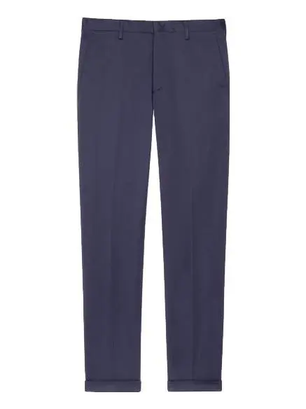 Paul Smith Slim-fit Cotton-stretch Chinos - Blue