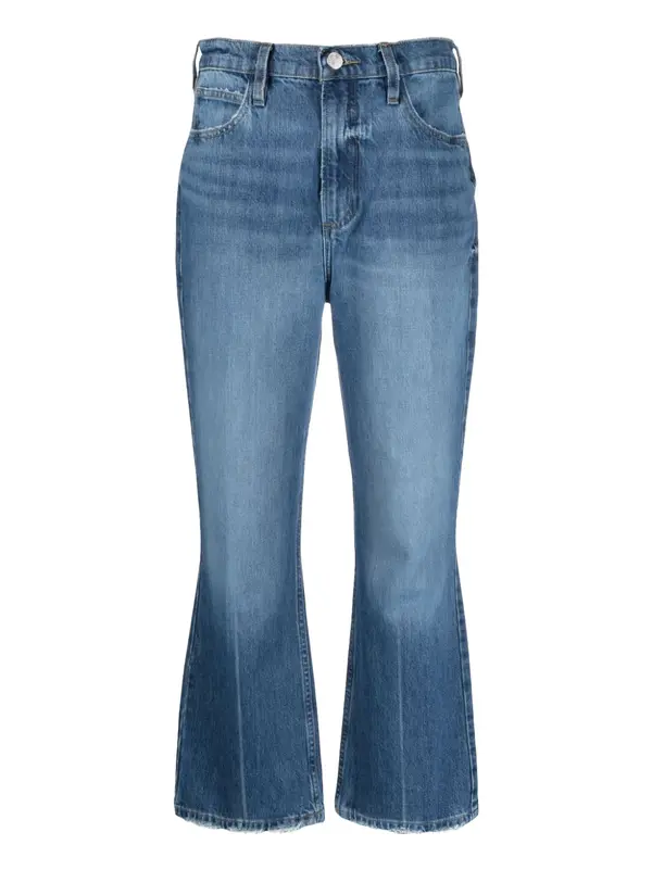 FRAME Le High 'n' Tight Flared Jeans - Blue
