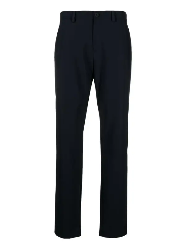 Theory Zaine Slim-cut Trousers - Blue