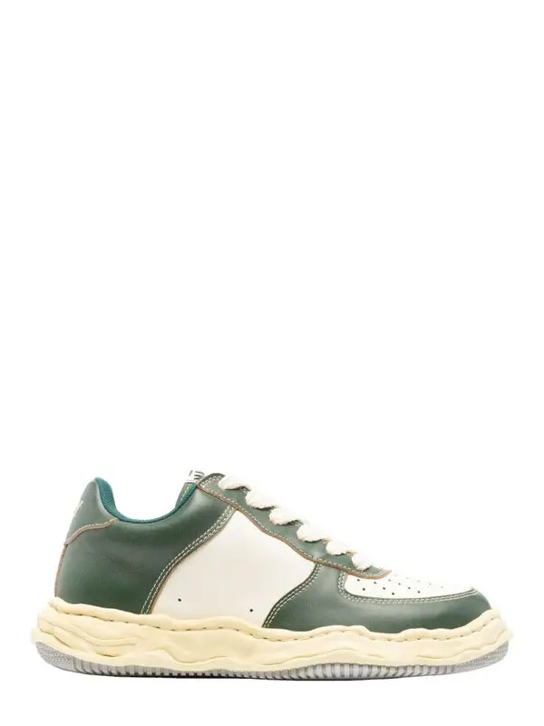 Mihara Yasuhiro Wayne Panelled Sneakers - Neutrals
