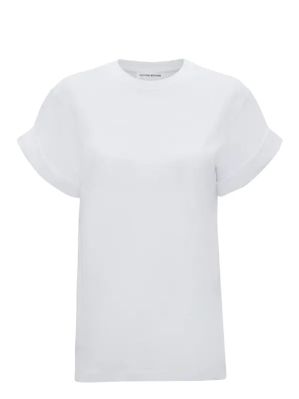 Victoria Beckham Crew-neck T-shirt - White