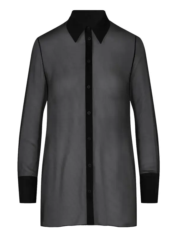 MAISON CLOSE Long-sleeve Shirt - Black