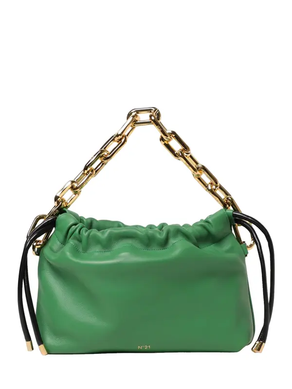 N° 21 Eva Handbag In Nappa - Green