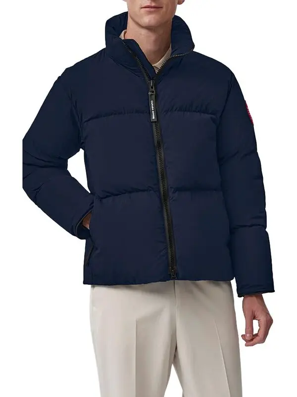 Canada Goose Lawrence Water Repellent 750 Fill Power Down Puffer Jacket - Atlantic Navy
