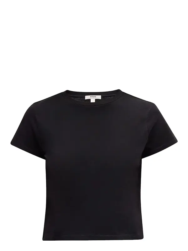 AGOLDE Adine Tee - Black
