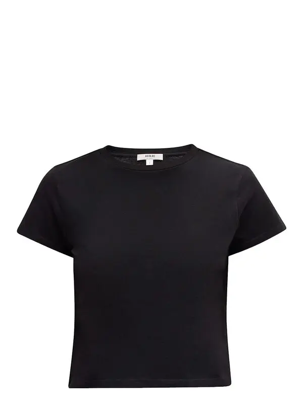 AGOLDE Adine Tee - Black