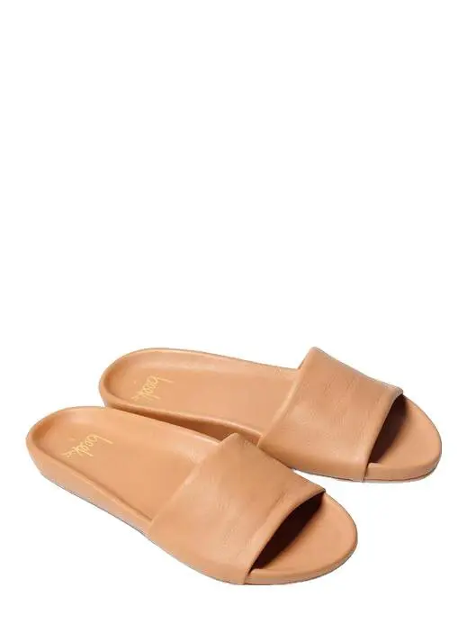 Beek Gallito Leather Slides - Stripe
