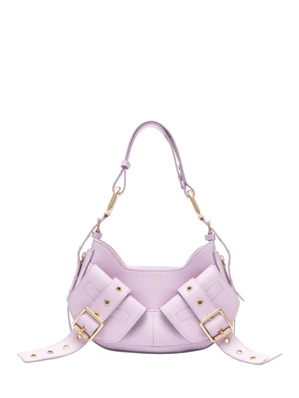 BIASIA Y2k Leather Shoulder Bag - Purple