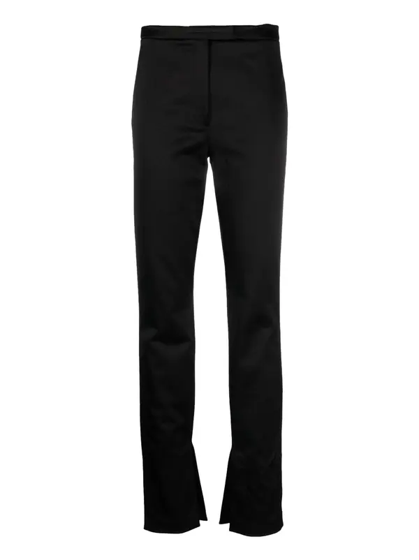 Alexander Wang Stretch-satin Tailored Legging - Black