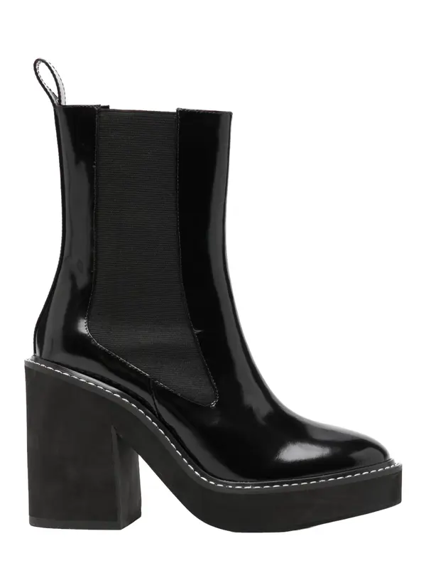 Senso Harper Ii 100mm Leather Boots - Black