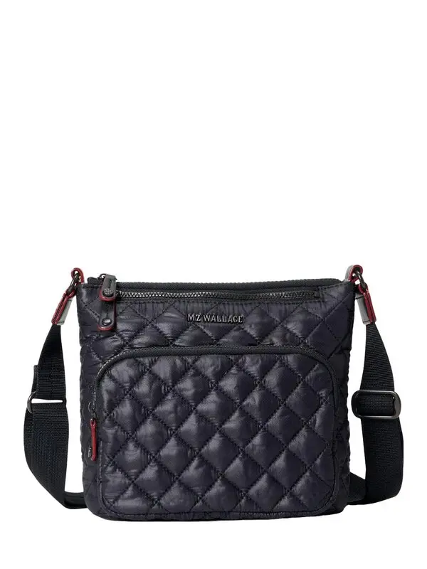 Mz Wallace Metro Scout Deluxe Crossbody Bag - Black