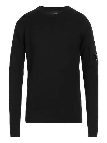 C.P. COMPANY Sweater In Wool And Acrylic - Black
