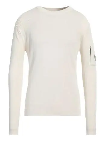C.P. COMPANY Knitted Sweater - White