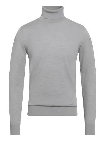 Emporio Armani Turtleneck Virgin Wool Sweater - Grey