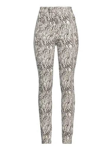Isabel Marant Zebra Striped Pants - White