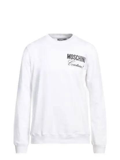 Moschino Cotton Sweatshirt - White