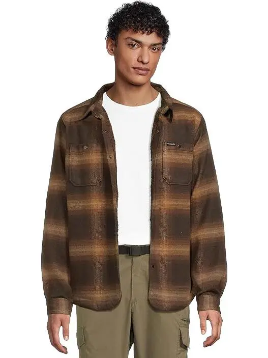 Columbia Windwardtm Ii Shirt Jacket Clothing Tobacco Blurred Ombre - Multi