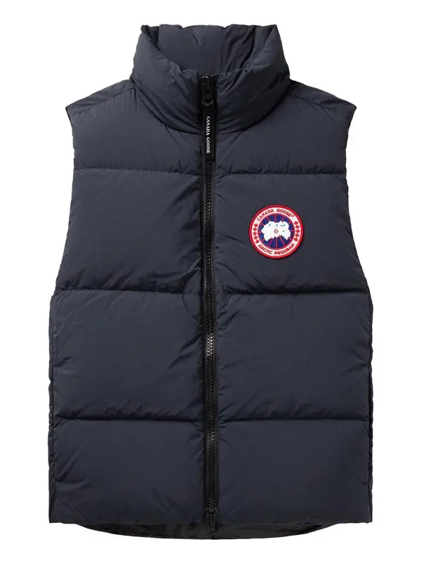 Canada Goose Slim-fit Quilted Enduraluxe® Down Gilet - Blue