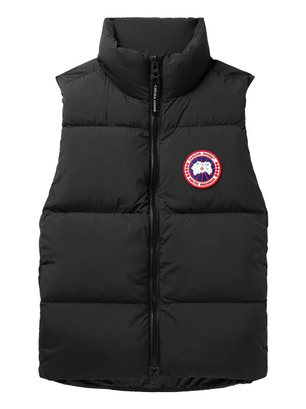 Canada Goose Lawrence Slim-fit Quilted Gilet - Black