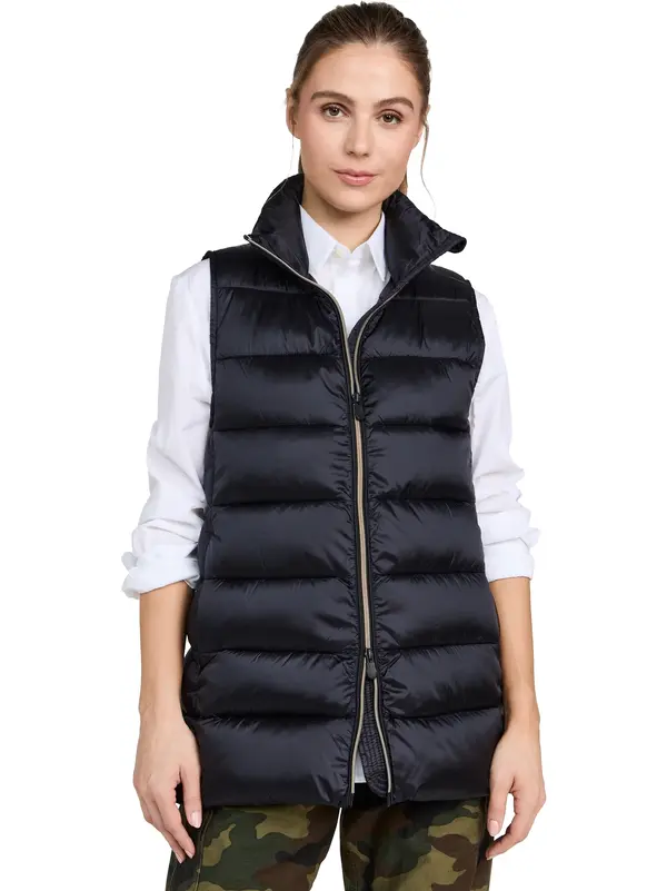 SAVE THE DUCK Quilted Vest - Black