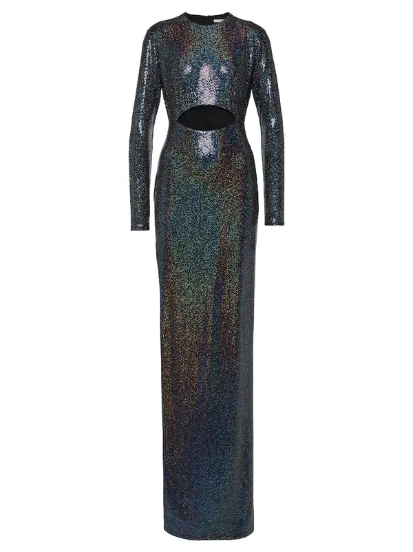 THE SEI Sequined Gown - Blue