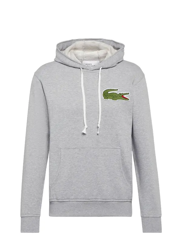 Comme Des Garçons X Lacoste Cotton Hoodie - Grey