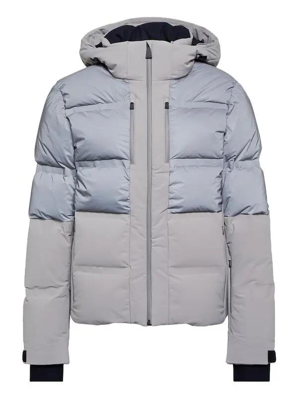 Aztech Mountain Super Nuke Down Ski Jacket - Silver